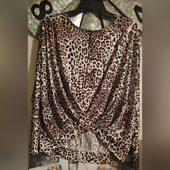 white birch | Tops | Cheetah Top | Poshmark